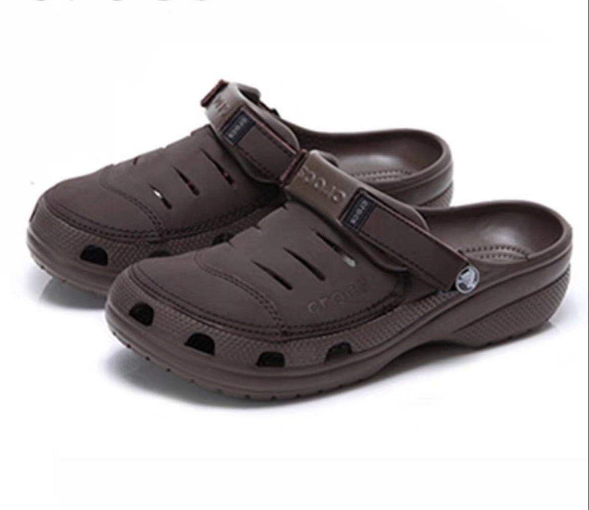 Crocs Lite ride leather sandals with good light weight, easy to walk ...