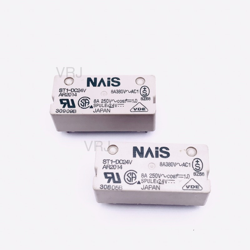 Magnetic S-T1-DC24V (NAIS) Relay 1 relay 6 pin contactor size 13*31 ...