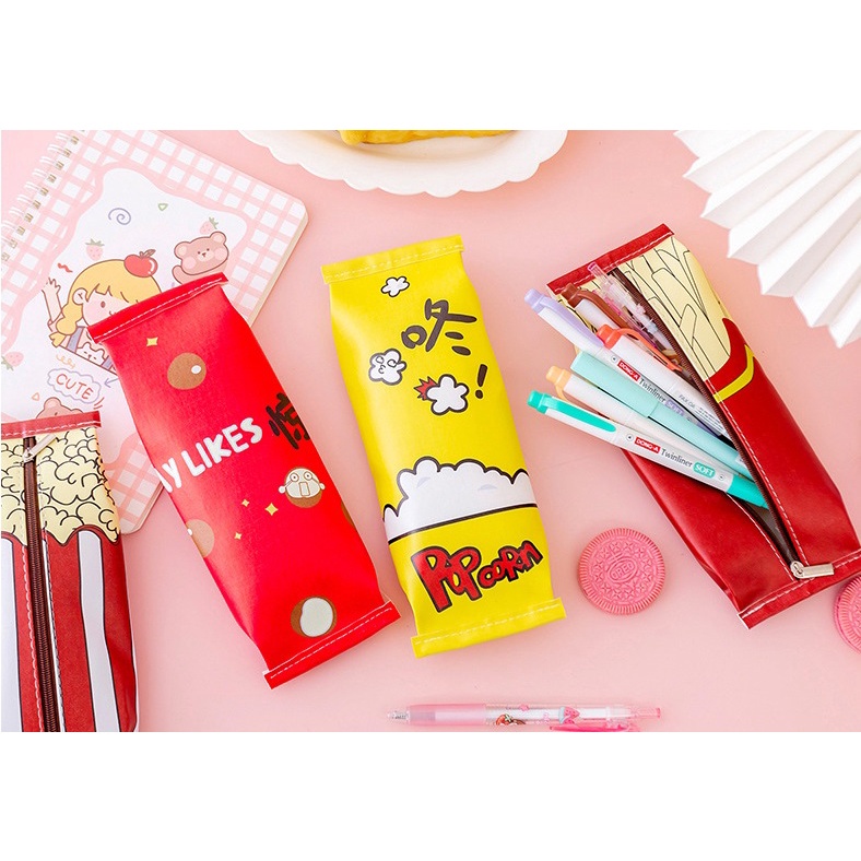 Popular cartoon candy pencil case, large capacity, waterproof, durable ...