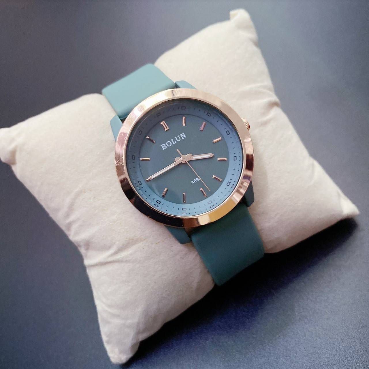 Bolun brand watches 100% authentic brand silicone strap good for ladies ...