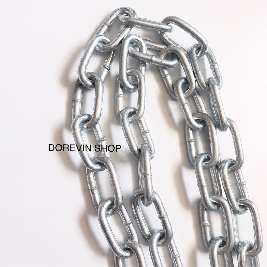 High gloss plated steel chain 5 mm thick divided for sale 1 m hanging ...