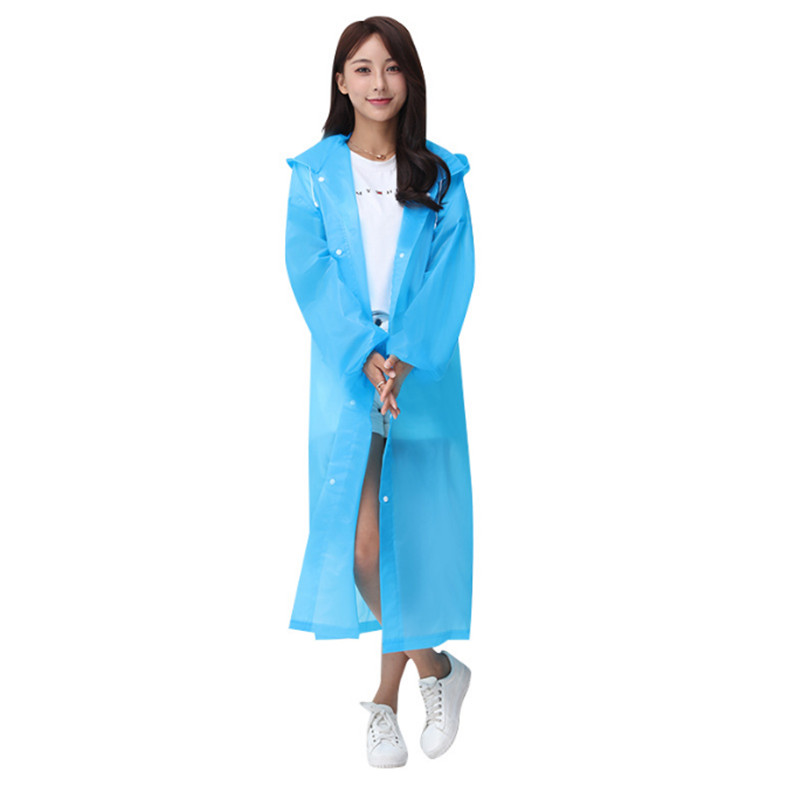 New alitech navy blue reflective stripe rain coat hooded waterproof ...