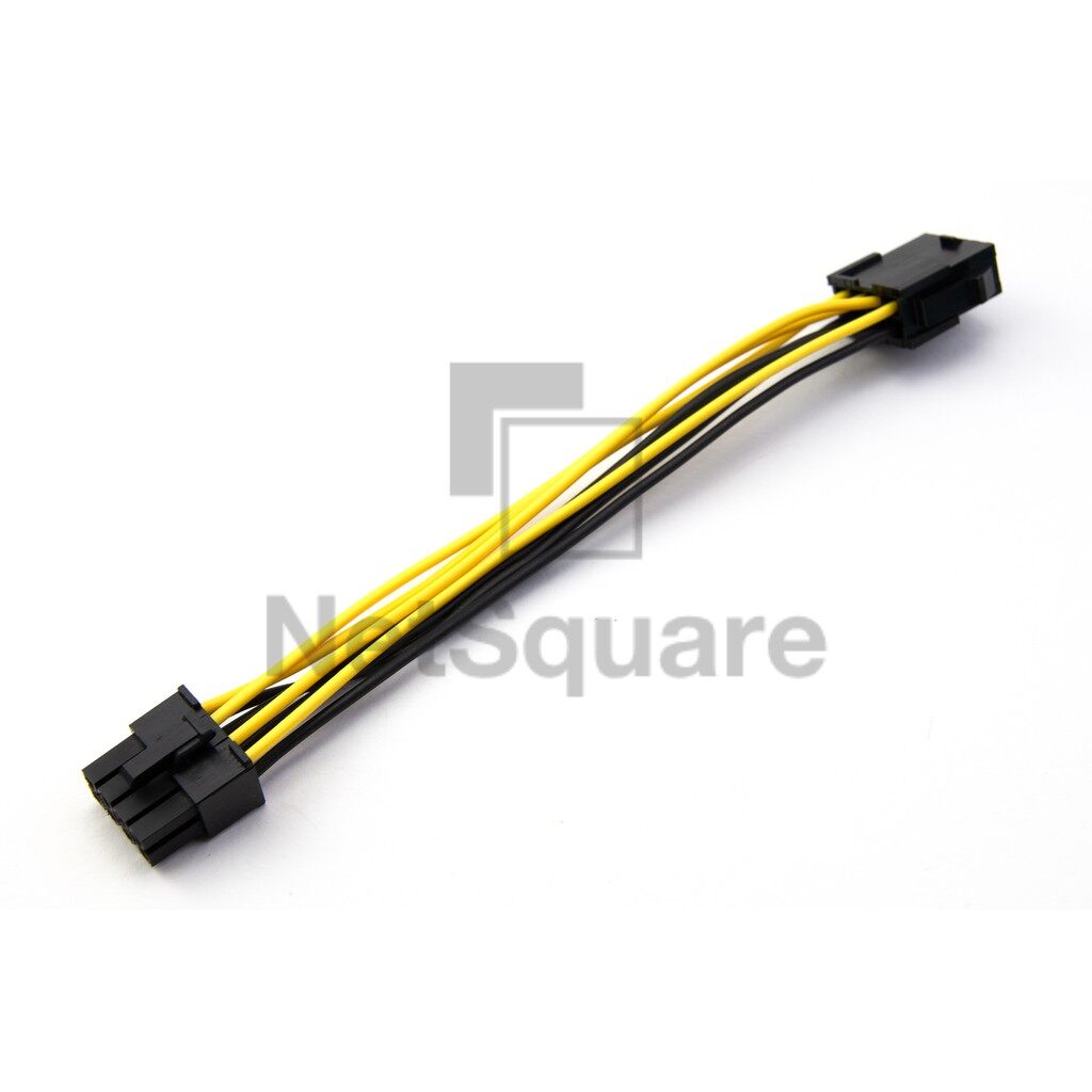 8-pin male CPU to 8-pin CPU female extension extend power supply cable ...