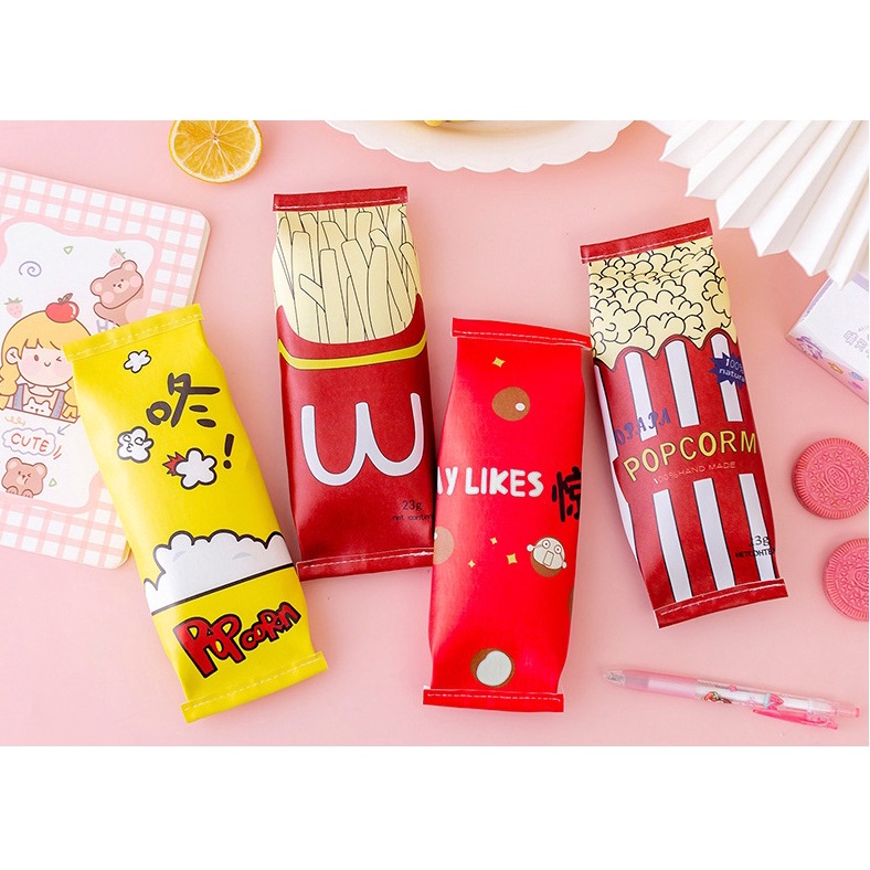 Popular cartoon candy pencil case, large capacity, waterproof, durable ...